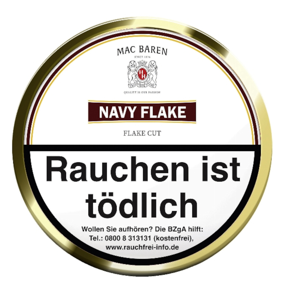 Mac Baren navy flake - Tabak Träber OHG