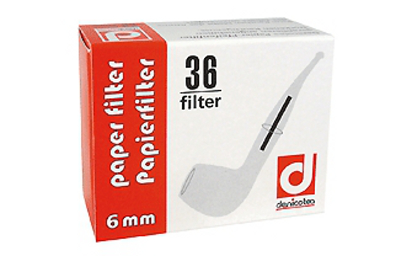 Denicotea Filter 6mm - Tabak Träber OHG