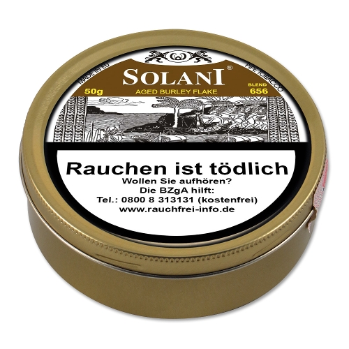 Solani Aged Burley Flake Blend 656 pipe tobacco - Tabak Träber OHG