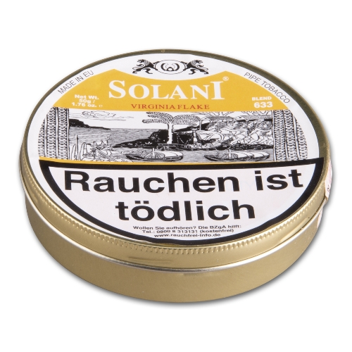 Solani Virginia Flake Blend 633 pipe tobacco - Tabak Träber OHG
