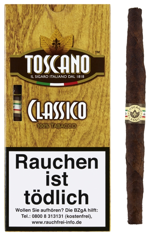Toscano Classico - Tabak Träber