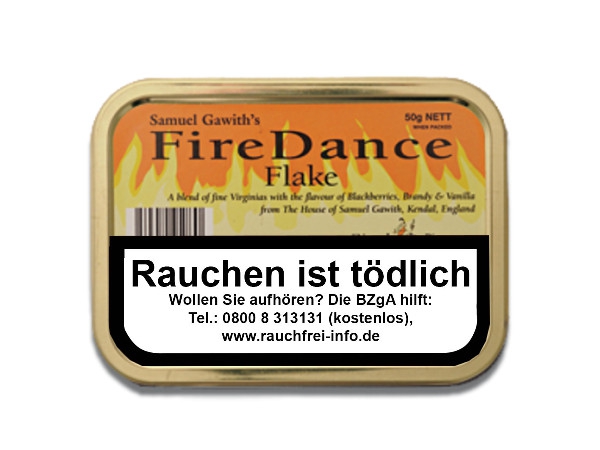 Gawith Fire Dance Flake - Tabak Träber